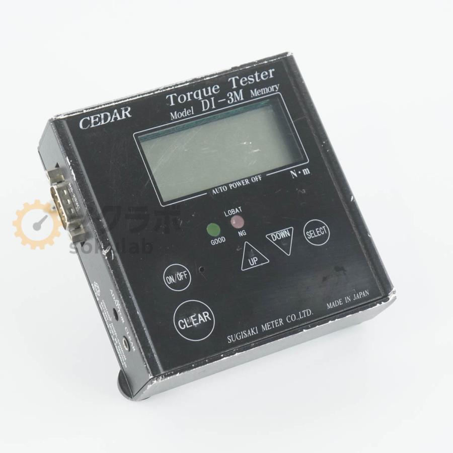 [DW]USED 8日保証 SUGISAKI METER DI-3M CEDAR Torque Tester トルクテスター トルク測定器 ...