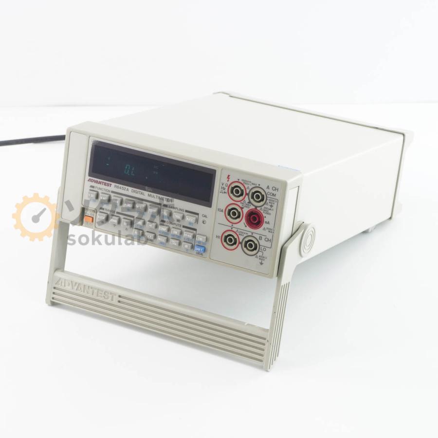 [DW]USED 8日保証 ADVANTEST R6452A DMM DIGITAL MULTIMETER デジタルマルチメーター ...