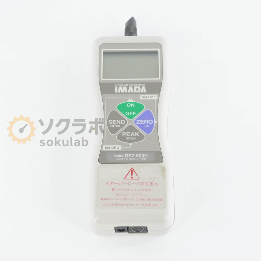 [DW]USED 8日保証 IMADA DS2-500N Digital Force Gauge デジタルフォースゲージ 0-500N 0 ...