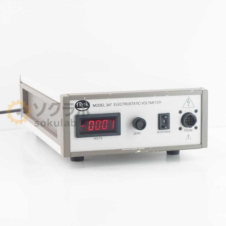 [DW]USED 8日保証 TREK MODEL 347 347-3-L-CE-JX ELECTROSTATIC VOLTMETER 表面電位 ...