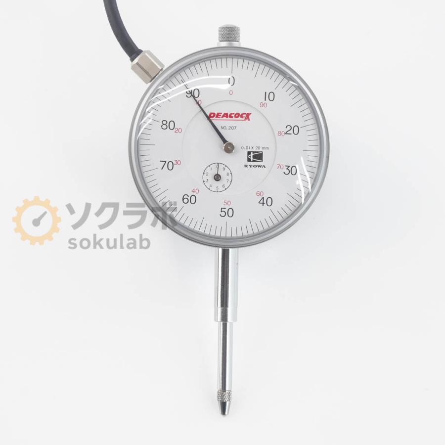 [DW]USED 8日保証 KYOWA DT-20D DT-D Displacement Transducer 変位変換器 ダイヤルゲージ式 ...