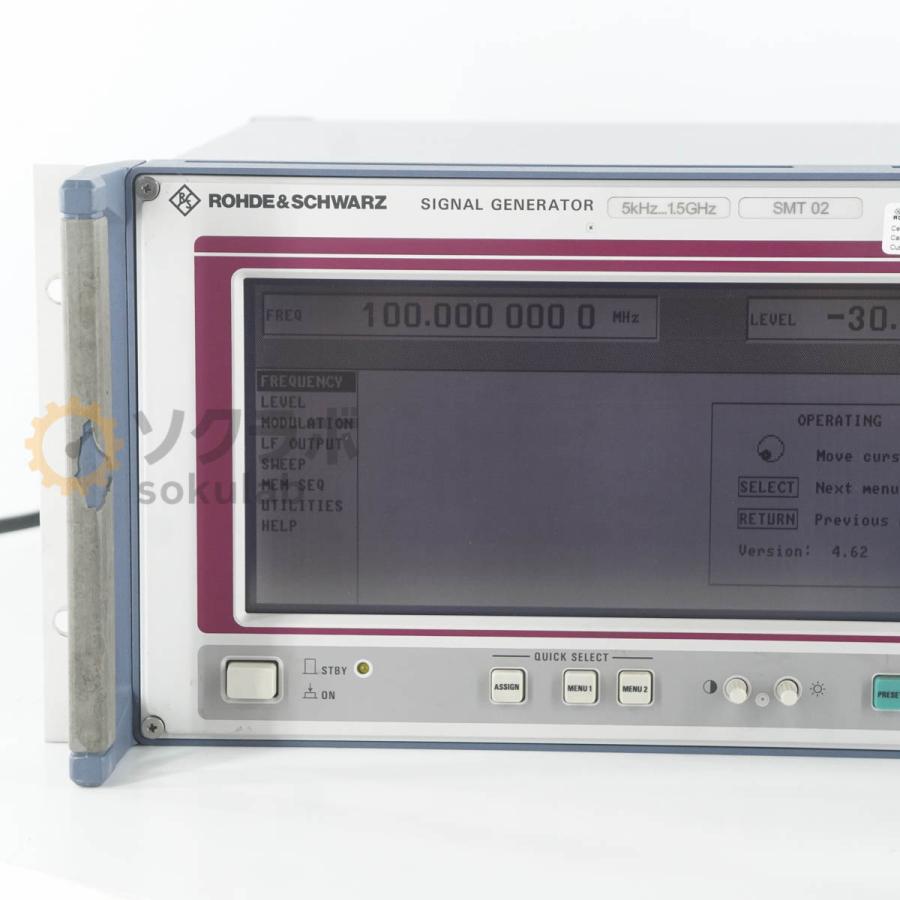 [DW]USED 8日保証 Rohde & Schwarz SMT 02 1039.2000.02 SMT02 SIGNAL ...