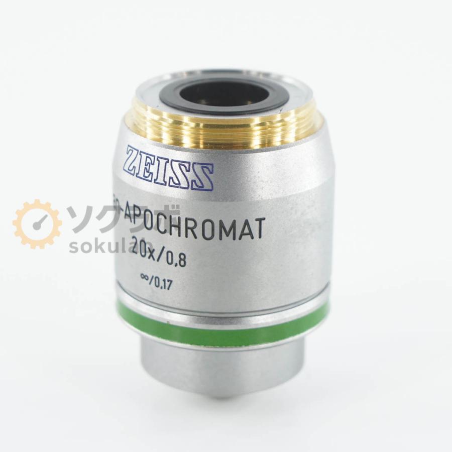 [DW]USED 8日保証 ZEISS Plan-APOCHROMAT 20x/0.8 ∞/0.17 Objective Lens 対物レンズ ...
