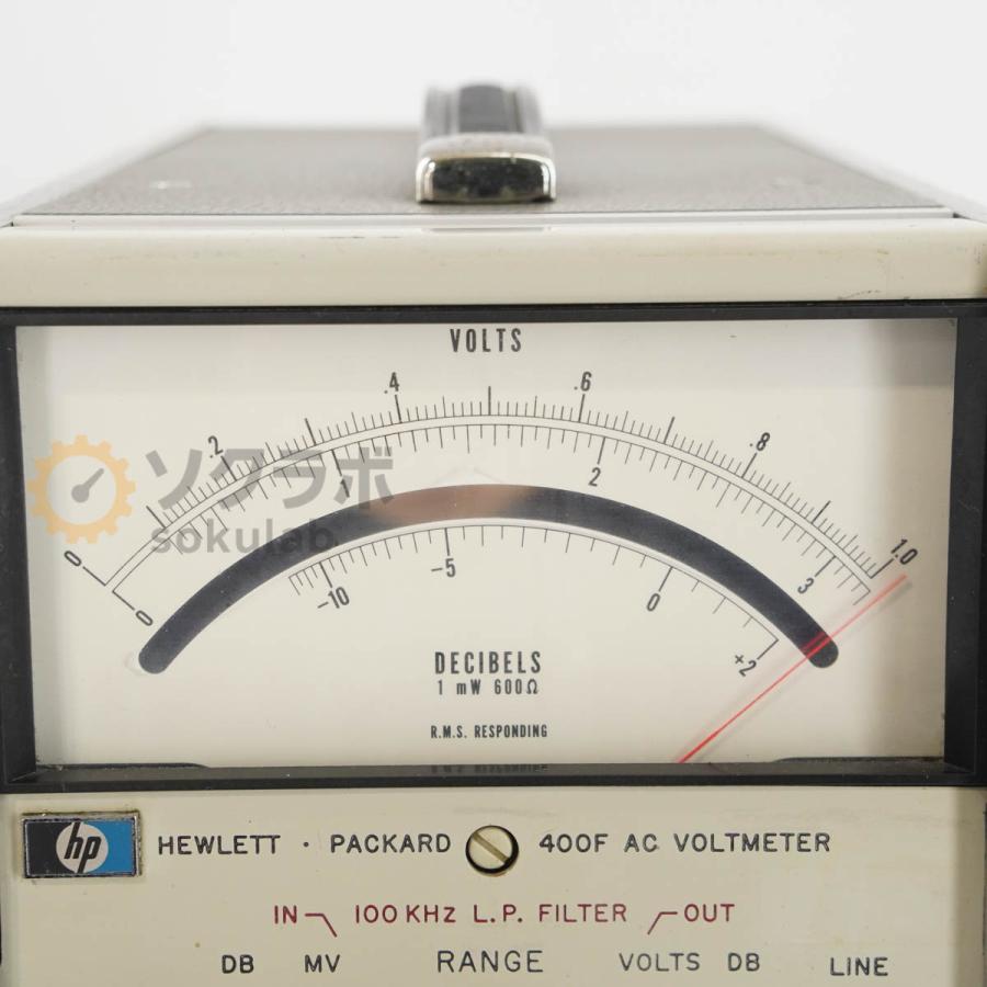 [JB]USED 保証なし hp 400F AC VOLTMETER AC電圧計 ACボルトメーター [07462-0047] : ソクラボ ...