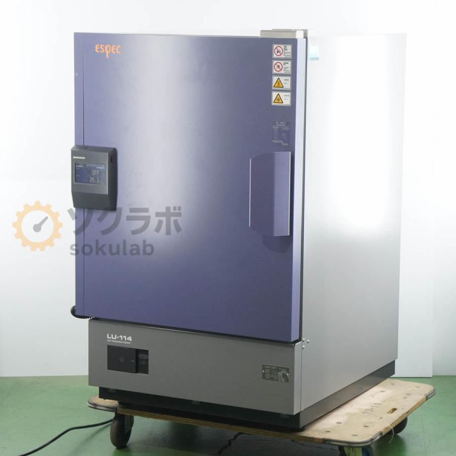 [DW]USED 8日保証 2016年製 ESPEC LU-114 Low Temperature Cabinet 低温恒温器 -20~85℃ 取扱説明書 [07526-0007] : ソク ...