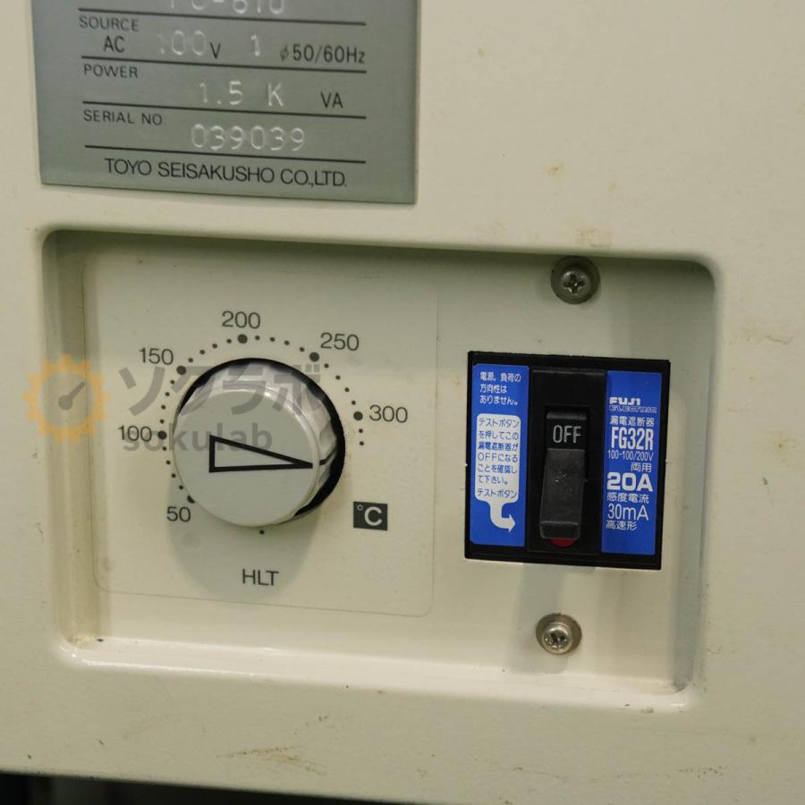 [DW]USED 8日保証 ADVANTEC FC-610 FORCED CONVECTION OVEN 送風定温乾燥器 乾燥機 オーブン ...