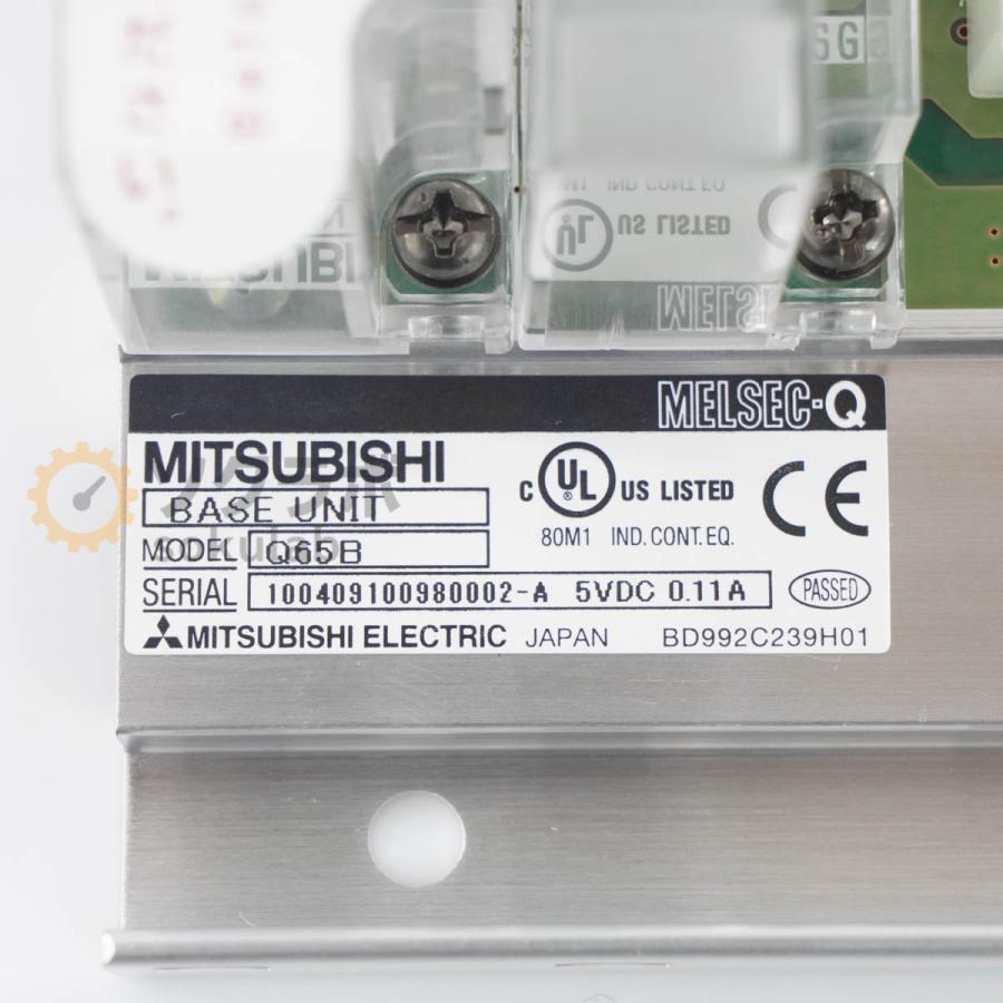 [PG]USED 8日保証 セット MITSUBISHI Q68B Q65B MELSEC-Q BASE UNIT ベースユニット シーケンサ ...