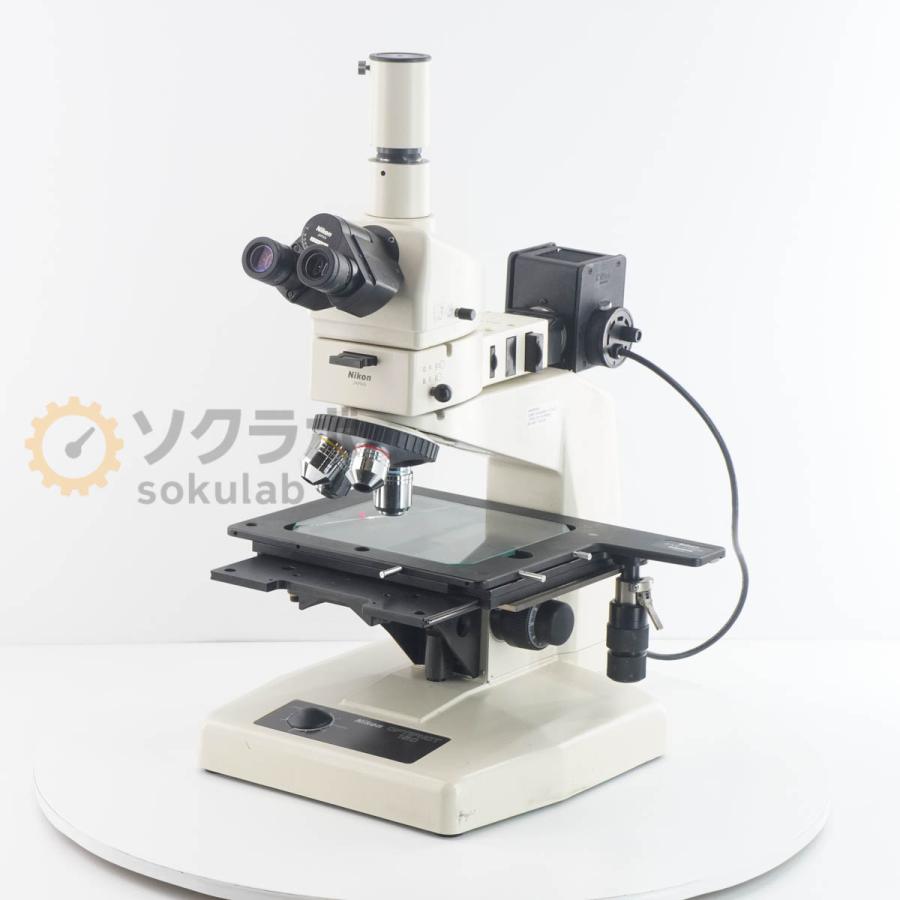 [JB]USED 保証なし NIKON OPTIPHOT-150S OPTIPHOT 150 Microscope 顕微鏡 オプチフォト 金属 ...