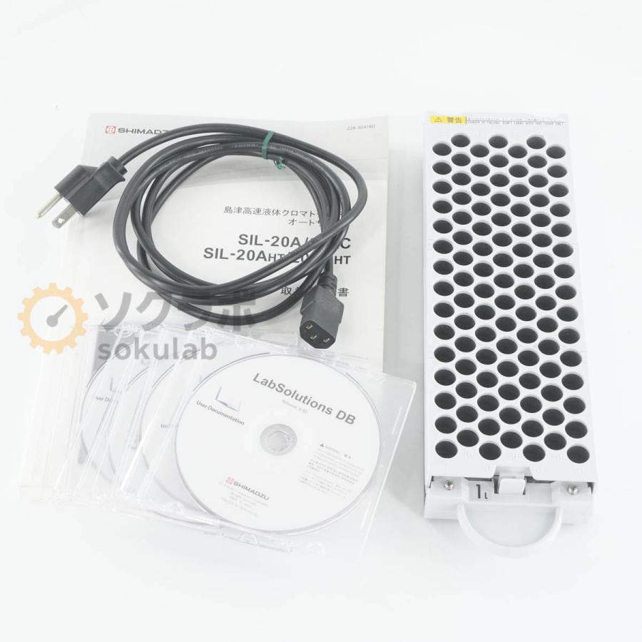 [DW]USED 8日保証 SHIMADZU SIL-20AC prominence HPLC AUTO SAMPLER オートサンプラー 液 ...