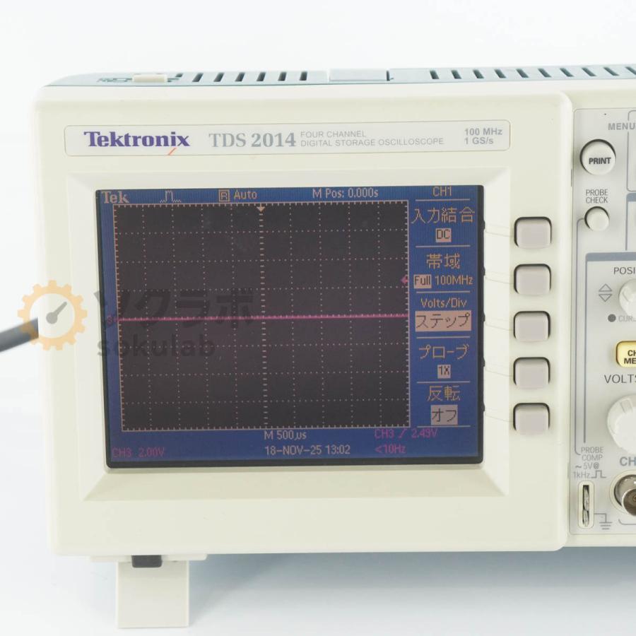 [JB]USED 保証なし Tektronix TDS 2014 TDS2014 TDS2000 DSO DIGITAL STORAGE ...