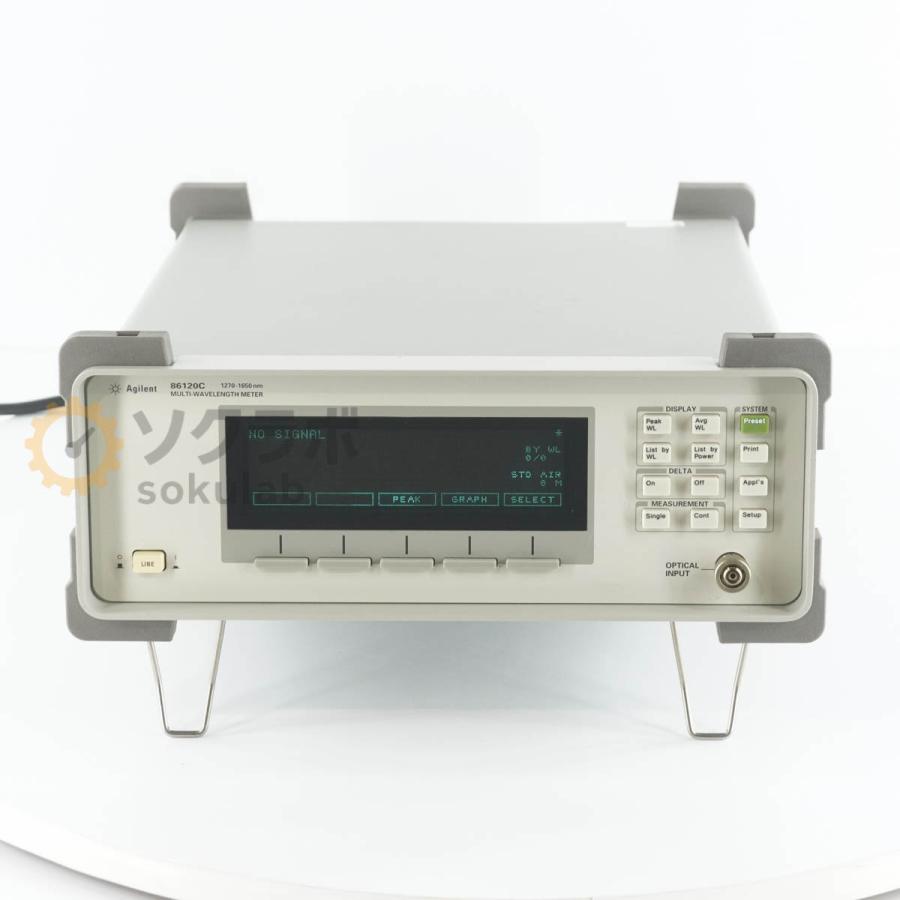 [JB]USED 保証なし Agilent 86120C ATO-27643 MULTI-WAVELENGTH METER マルチウェーブレングスメーター 光波長計 OPT 021 U ...