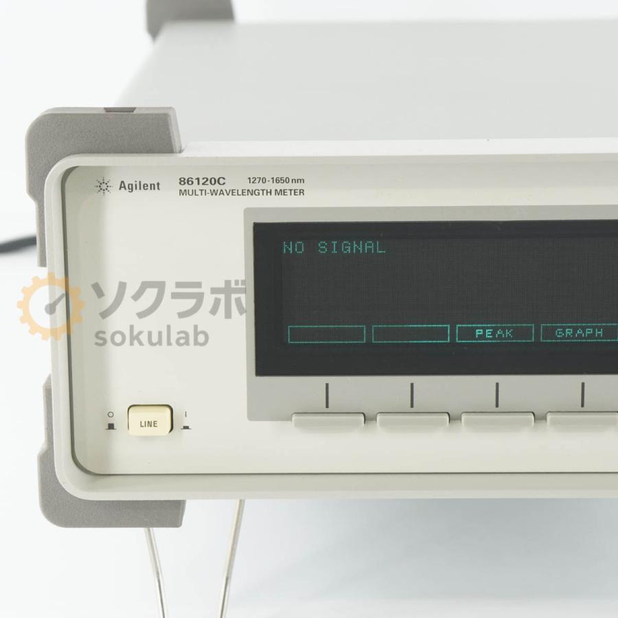 [JB]USED 保証なし Agilent 86120C ATO-27643 MULTI-WAVELENGTH METER マルチウェーブレングスメーター 光波長計 OPT 021 U ...