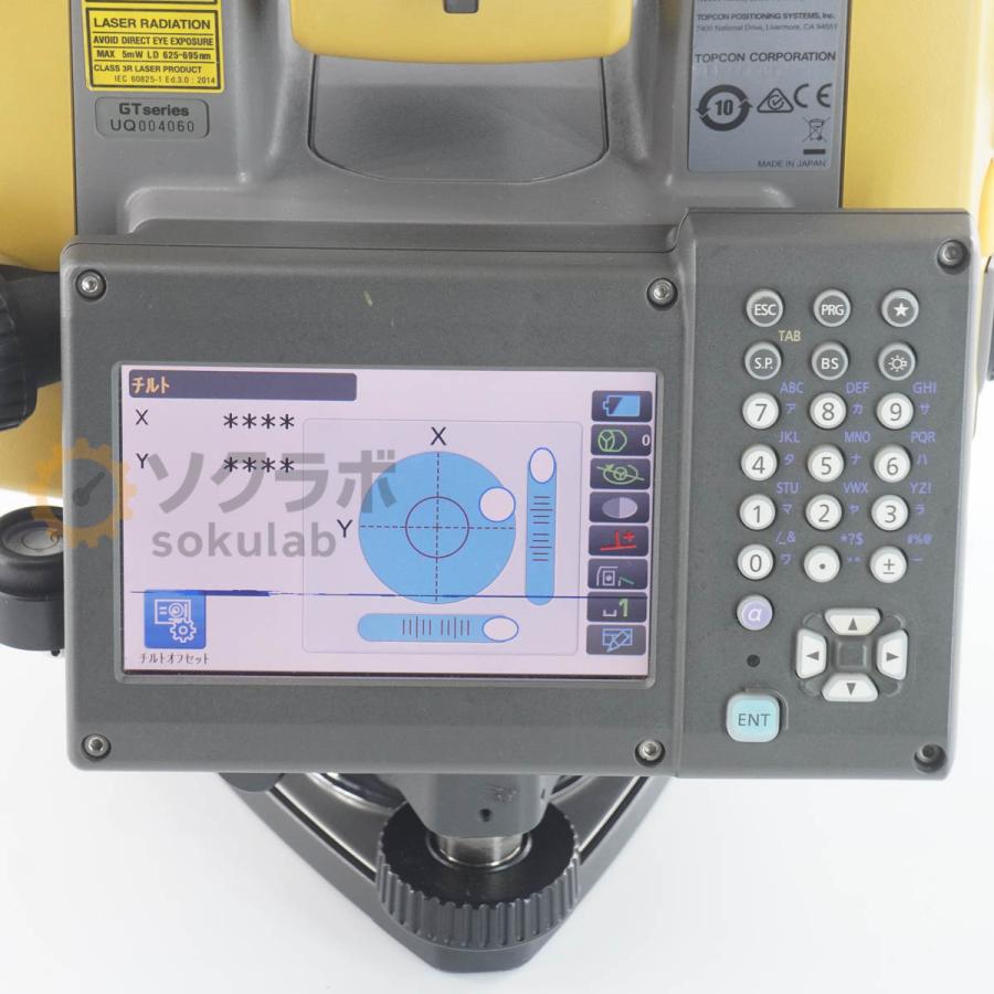 [JB]USED 保証なし TOPCON GT-505 自動視準 トータルステーション TOTAL STATION 測量機 ACアダプター ...