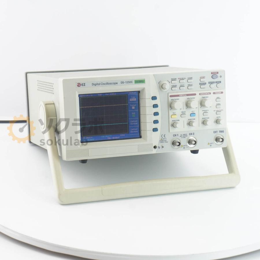 [DW]USED 8日保証 EZ Digital DS-1250C Oscilloscope デジタルオシロスコープ 250MHz ...