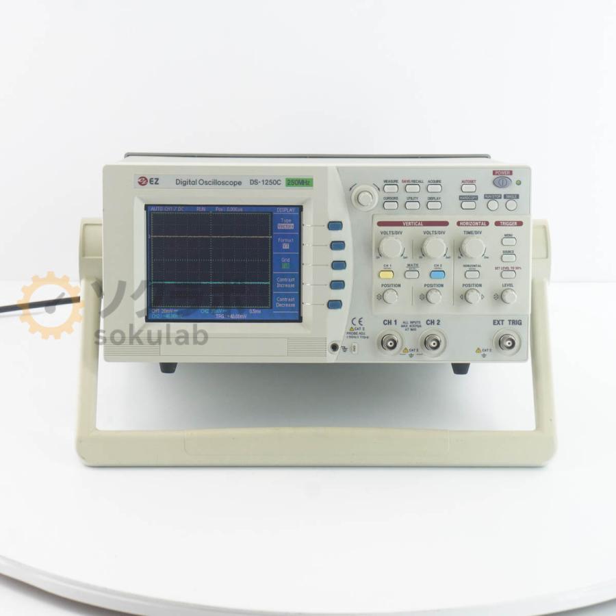 [DW]USED 8日保証 EZ Digital DS-1250C Oscilloscope デジタルオシロスコープ 250MHz ...