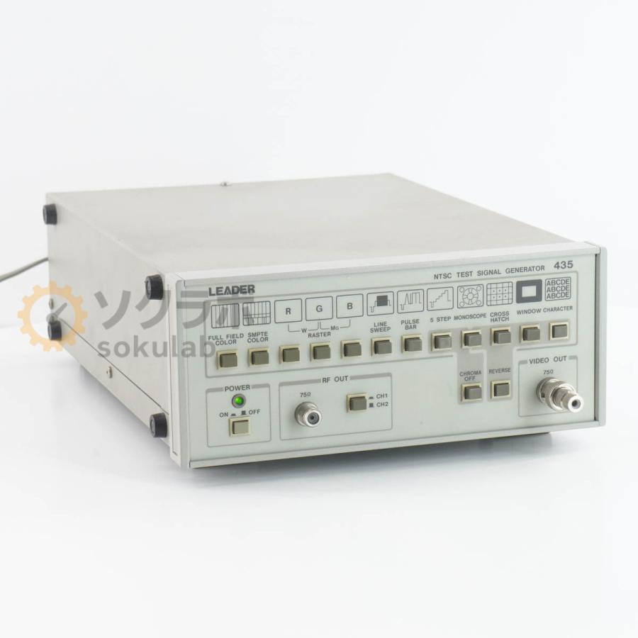 [DW]USED 8日保証 LEADER 435 NTSC TEST SIGNAL GENERATOR NTSCテストシグナルジェネレーター ...