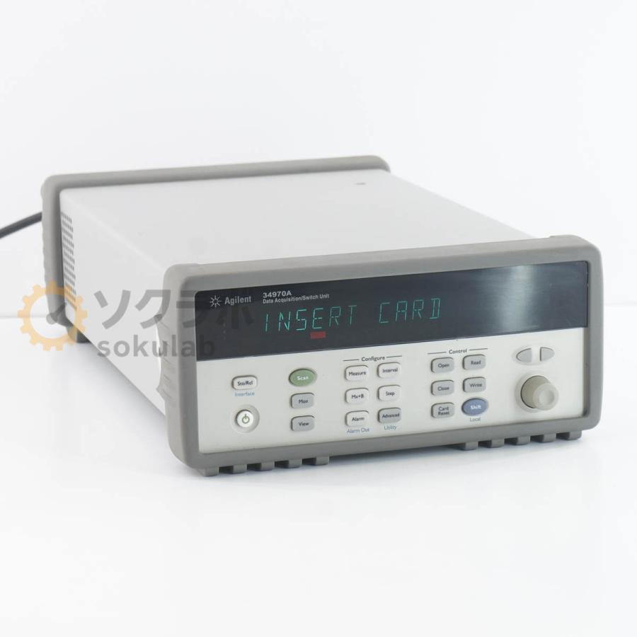 [DW]USED 8日保証 Agilent 34970A Data Acquisition/Switch Unit データ収集 データロガー ...