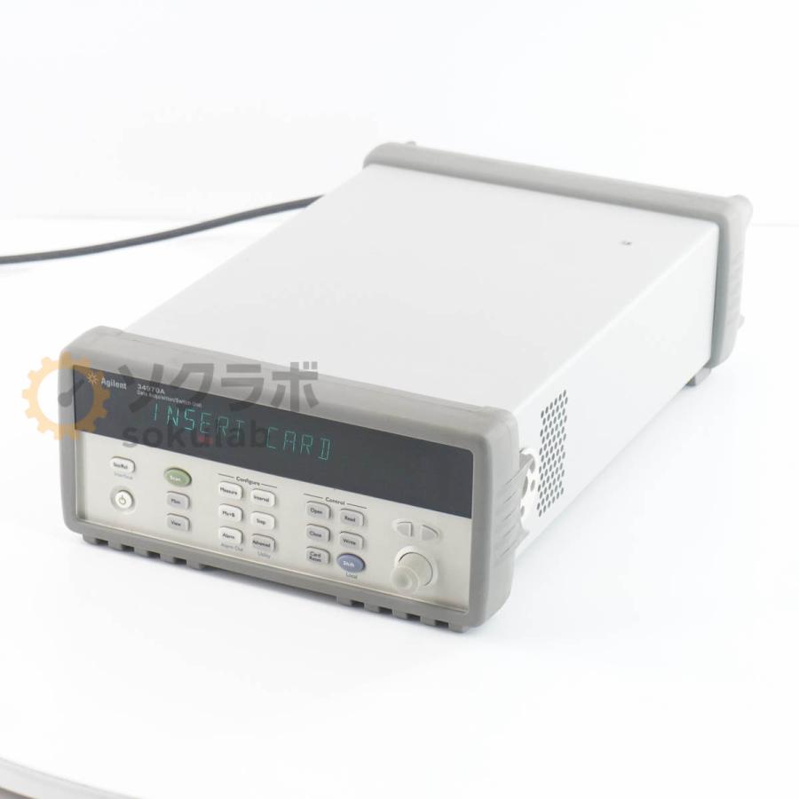 [DW]USED 8日保証 Agilent 34970A Data Acquisition/Switch Unit データ収集 データロガー ...