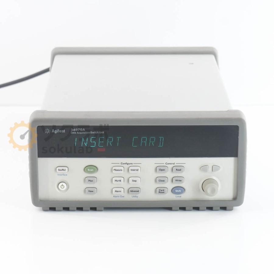 [DW]USED 8日保証 Agilent 34970A Data Acquisition/Switch Unit データ収集 データロガー ...