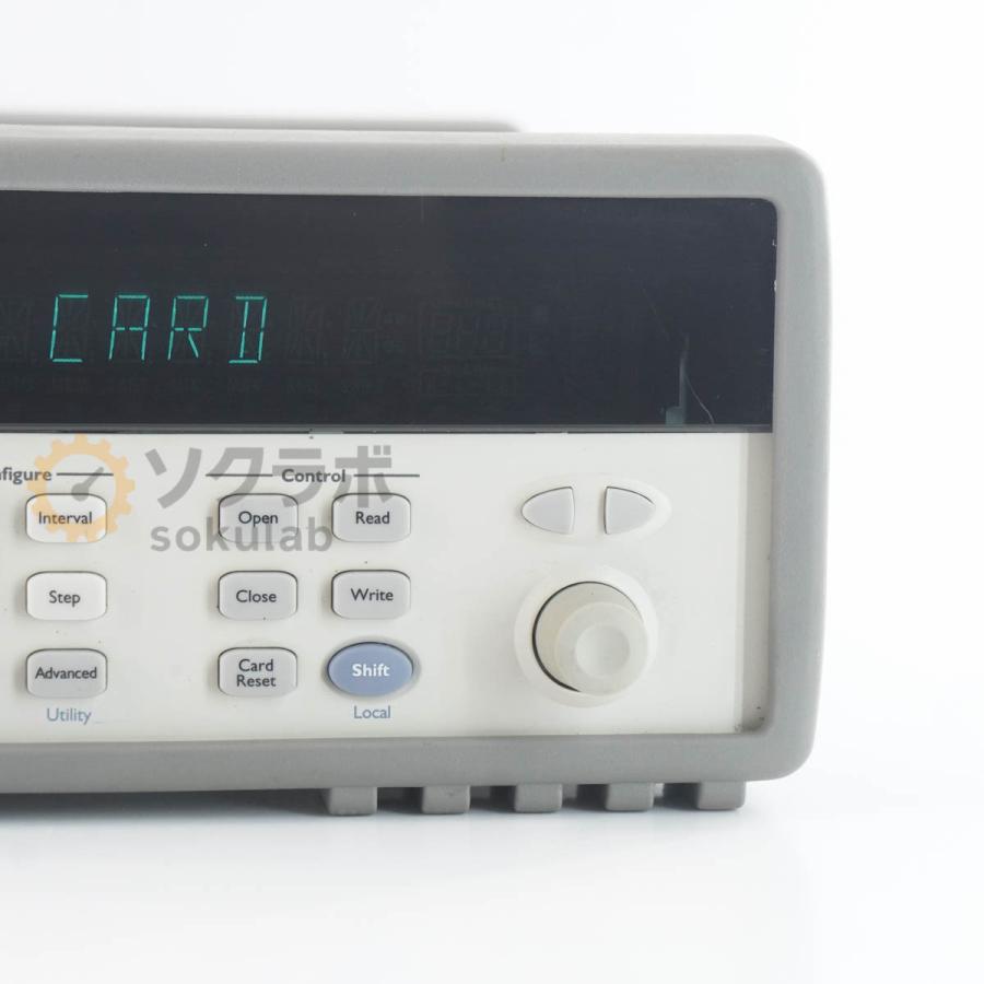 [DW]USED 8日保証 Agilent 34970A Data Acquisition/Switch Unit データ収集 データロガー ...