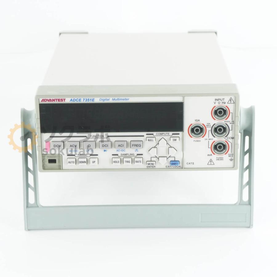 [JB]USED 保証なし ADVANTEST ADCE 7351E DMM Digital Multimeter デジタルマルチメーター ...