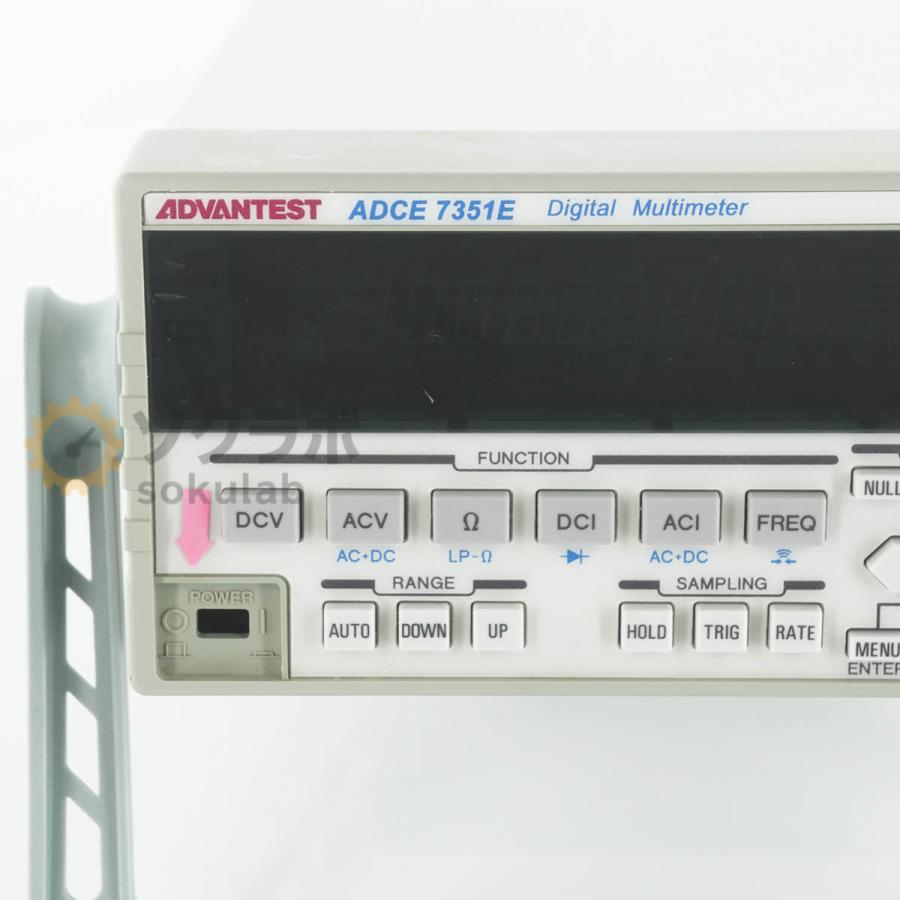 [JB]USED 保証なし ADVANTEST ADCE 7351E DMM Digital Multimeter デジタルマルチメーター ...