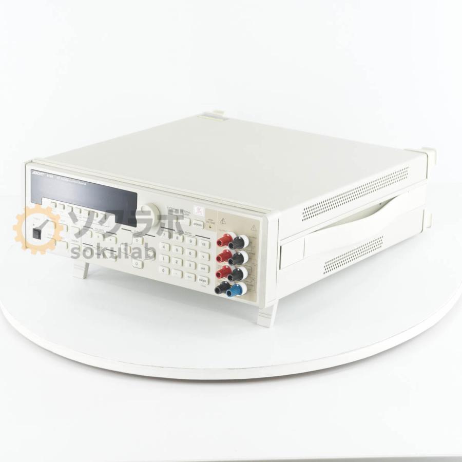 [JB]USED 保証なし ADCMT 6166 DC Voltage Current Source 標準直流電圧/電流発生器 電源コード ...