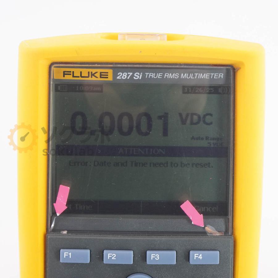 [DW]USED 8日保証 校正2026年8月まで有効 FLUKE 287 Si 287Si DMM TRUE RMS MULTIMETER ...