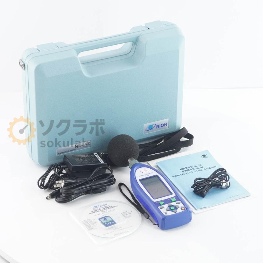 [JB]USED 保証なし RION NL-42EX NL-42 SOUND LEVEL METER 普通騒音計 サウンドレベルメーター NH ...