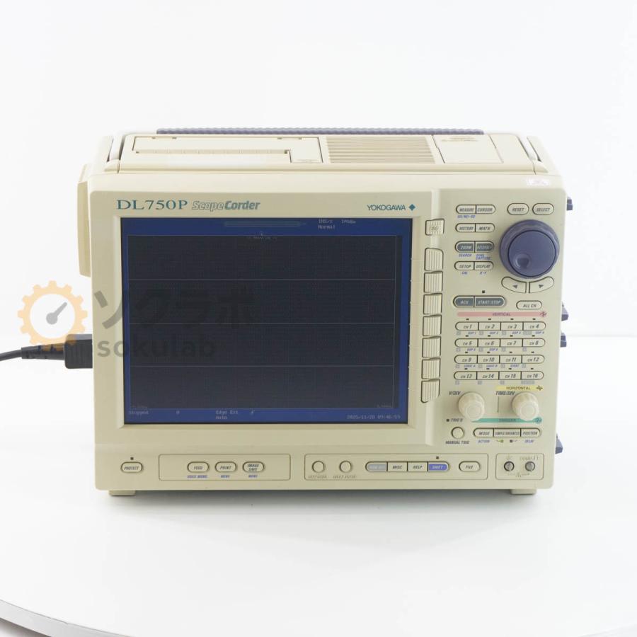 [DW]USED 8日保証 校正2026年9月まで有効 YOKOGAWA DL750P 701230-M-J3-HJ/M2/C8/C10/G2 ...
