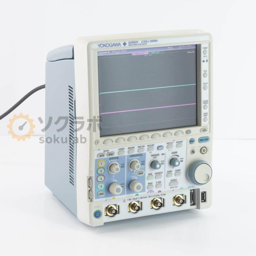 [DW]USED 8日保証 校正2026年8月まで有効 YOKOGAWA DLM2024 710110-M-HJ/M3/P4/C11/C9 ...