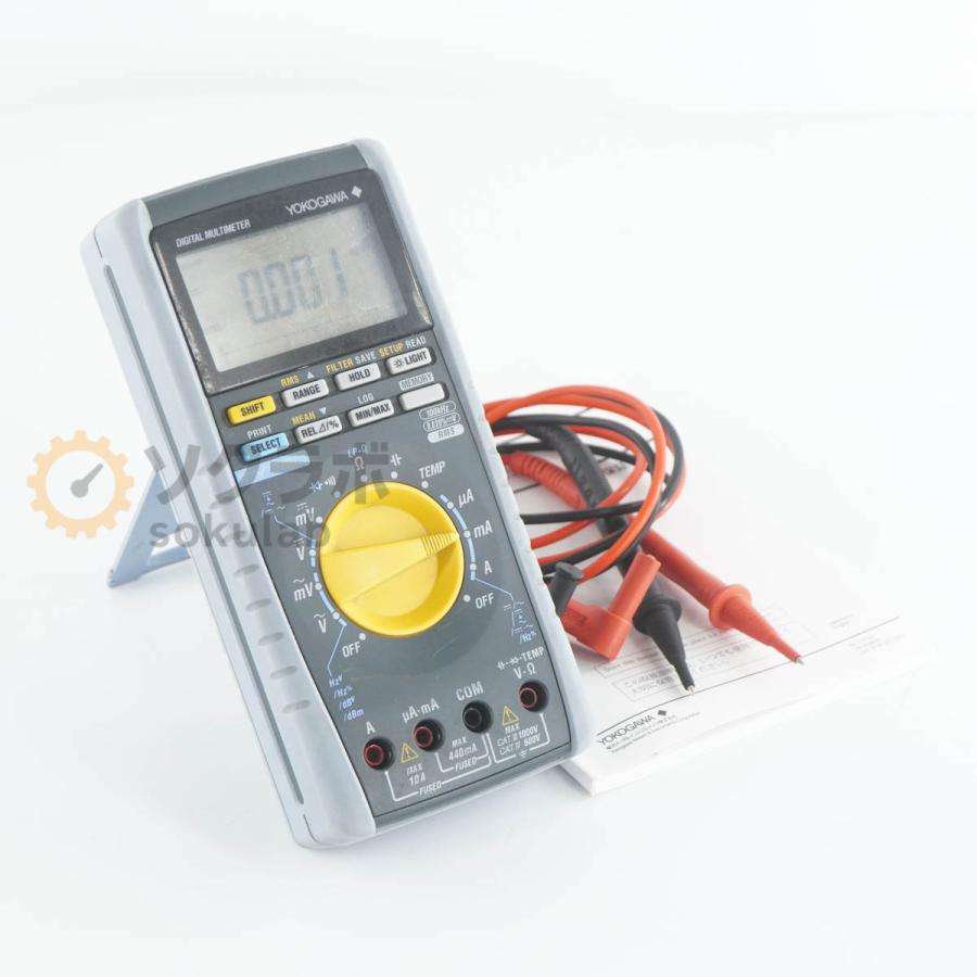 [JB]USED 保証なし YOKOGAWA TY720 DMM DIGITAL MULTIMETER デジタルマルチメーター 取扱説明書 ...