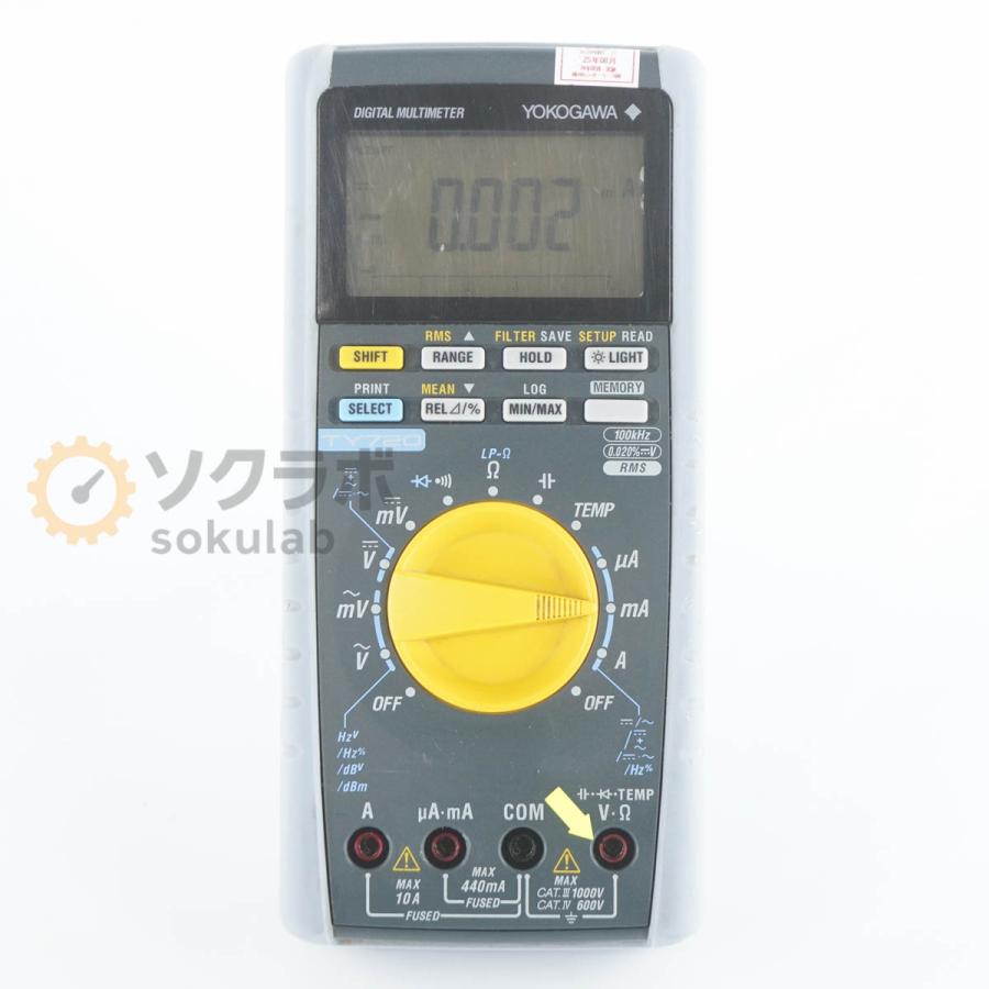 [JB]USED 保証なし YOKOGAWA TY720 DMM DIGITAL MULTIMETER デジタルマルチメーター 取扱説明書 ...