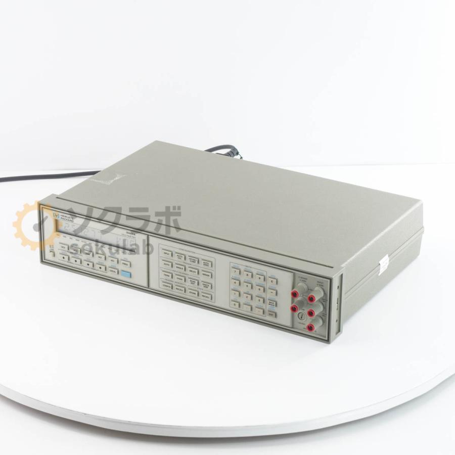 [DW]USED 8日保証 hp 3457A DMM DIGITAL MULTIMETER デジタルマルチメーター マルチメーター 電源コード ...