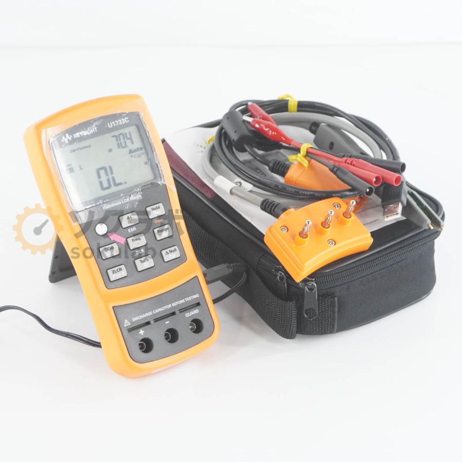 [DW]USED 8日保証 07/2024CAL Keysight U1733C Handheld LCR Meter LCRメーター AC ...