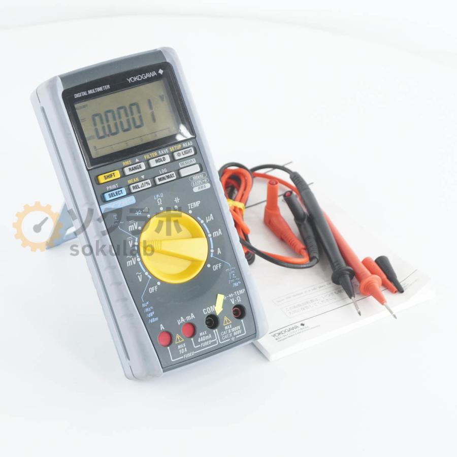 [DW]USED 8日保証 YOKOGAWA TY720 DMM DIGITAL MULTIMETER デジタルマルチメーター 取扱説明書 ...