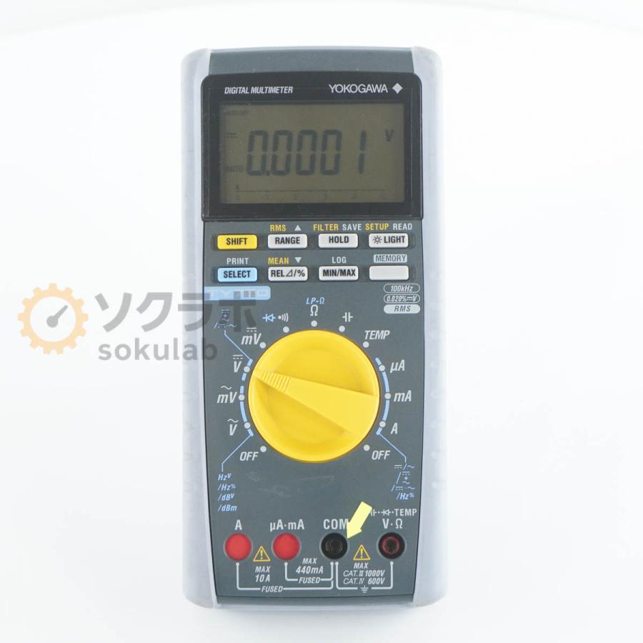 [DW]USED 8日保証 YOKOGAWA TY720 DMM DIGITAL MULTIMETER デジタルマルチメーター 取扱説明書 ...