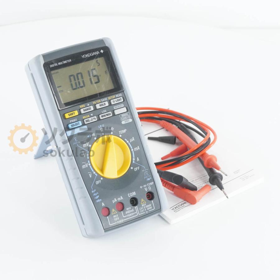 [DW]USED 8日保証 YOKOGAWA TY720 DMM DIGITAL MULTIMETER デジタルマルチメーター 取扱説明書 ...