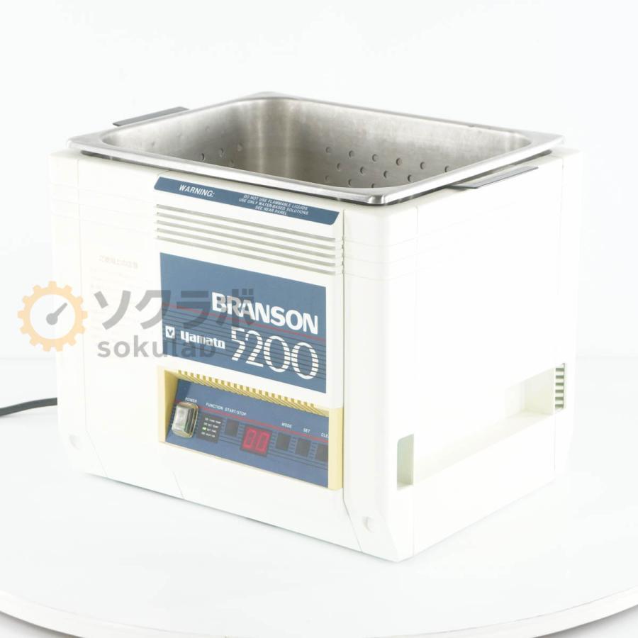 [JB]USED 保証なし yamato 5200 B5200 BRANSON BRANSONIC ULTRASONIC CLEANER 超 ...