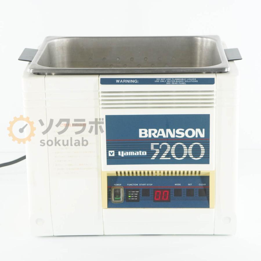 [JB]USED 保証なし yamato 5200 B5200 BRANSON BRANSONIC ULTRASONIC CLEANER 超 ...