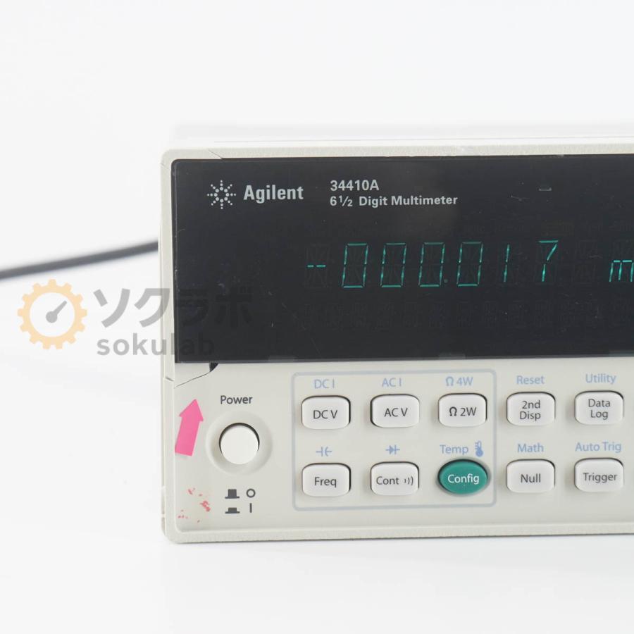 [JB]USED 保証なし Agilent 34410A DMM 6 1/2 Digit Multimeter デジタルマルチメーター LXI ...