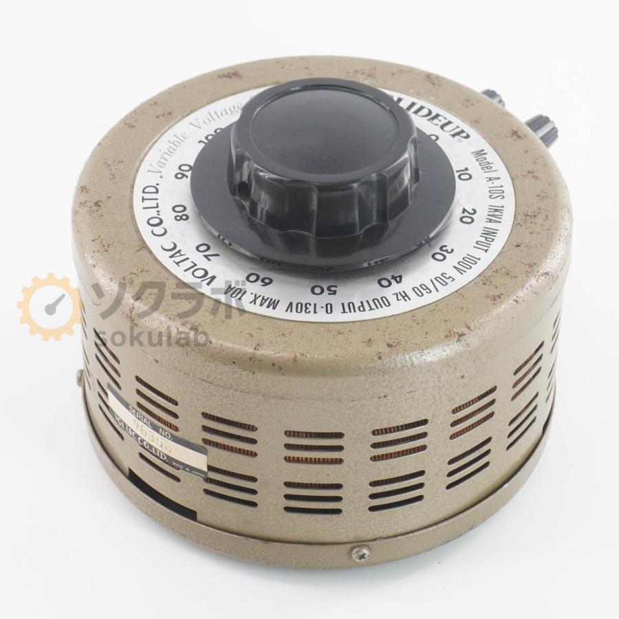 [DW]USED 8日保証 VOLTAC A-10S Variable Voltage Transformer スライダック トランス 変圧器 ...
