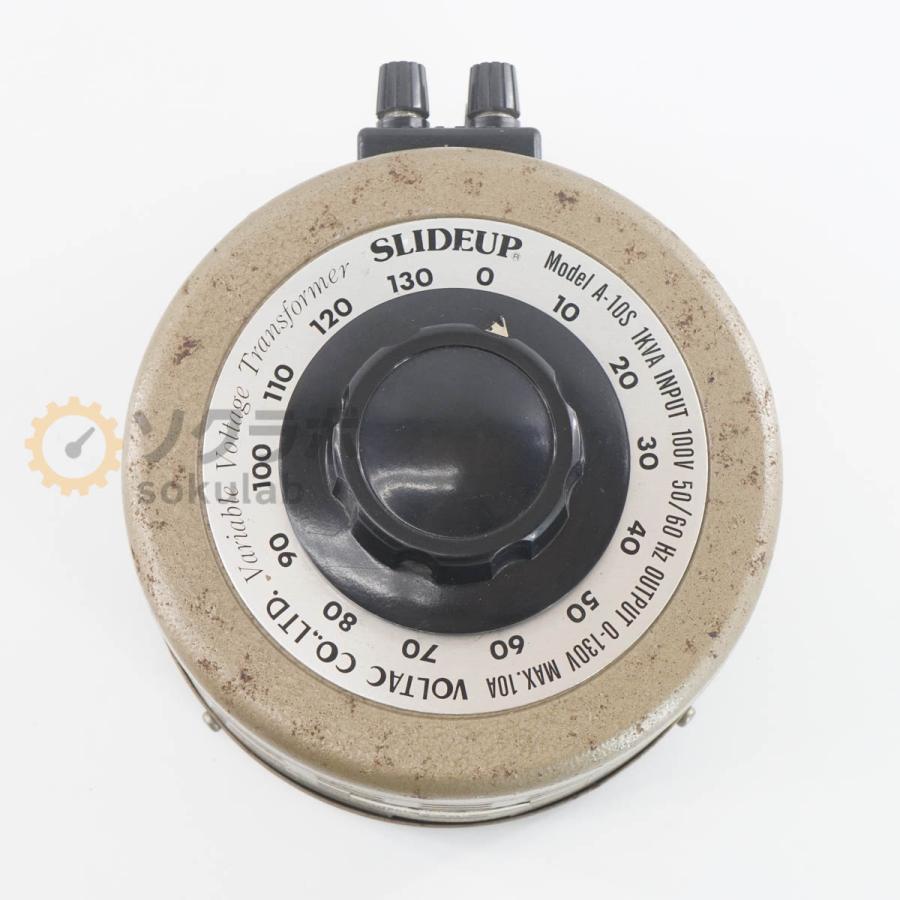 [DW]USED 8日保証 VOLTAC A-10S Variable Voltage Transformer スライダック トランス 変圧器 ...
