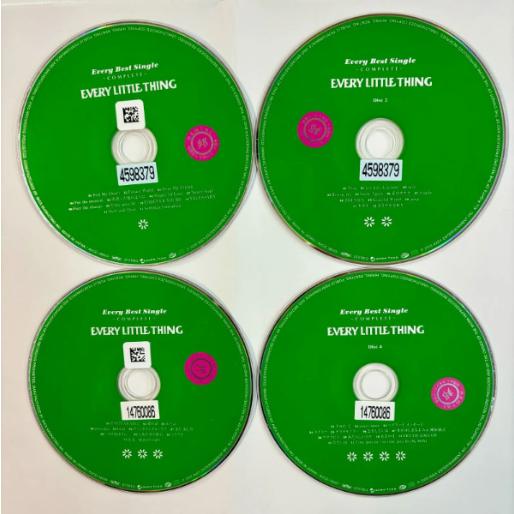 Every Best Singles 〜Complete〜／Every Little Thing 4枚組 : DISCASエンタメリユーズ ...