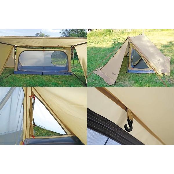 CAPTAIN STAG ソロキャンプ ベーステント おしゃれ UV加工 撥水加工 テント ソロテント 持ち運び UA-63 : Earth Wing - 通販 - Yahoo!ショッピング