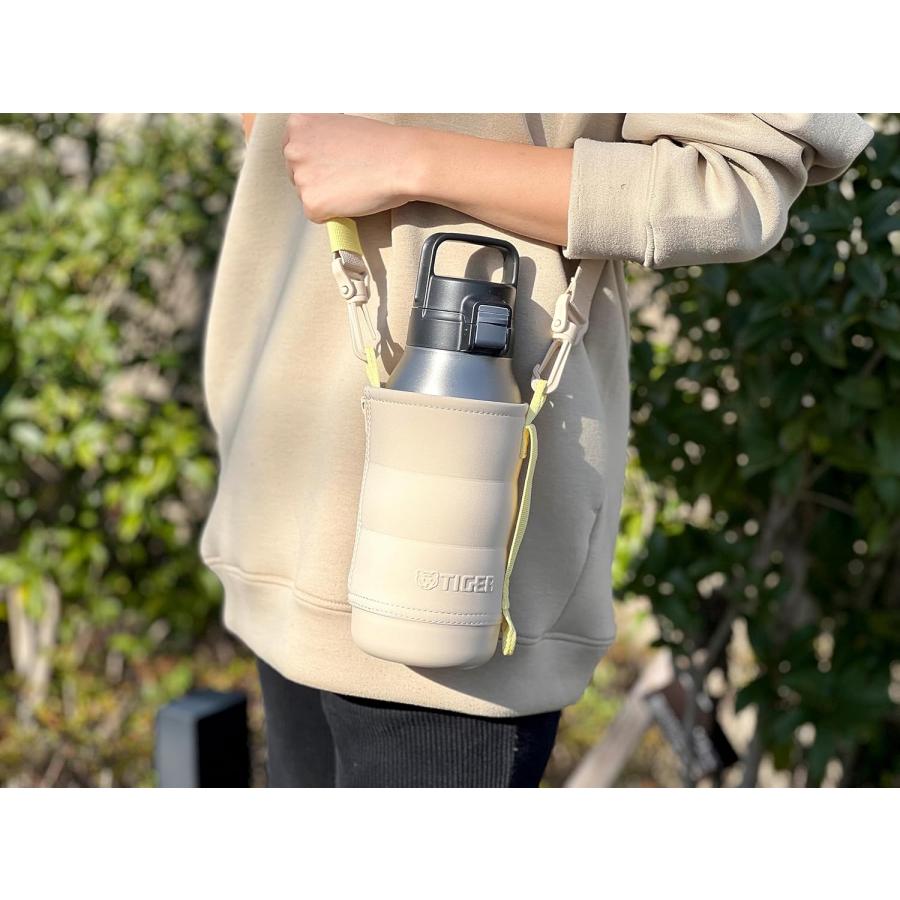 タイガー（TIGER） 水筒 カバー 1L 1.2L 1.5L ケース 持ち運び 1リットル 1.5リットル ステンレスボトル ポーチ 洗濯機 ...