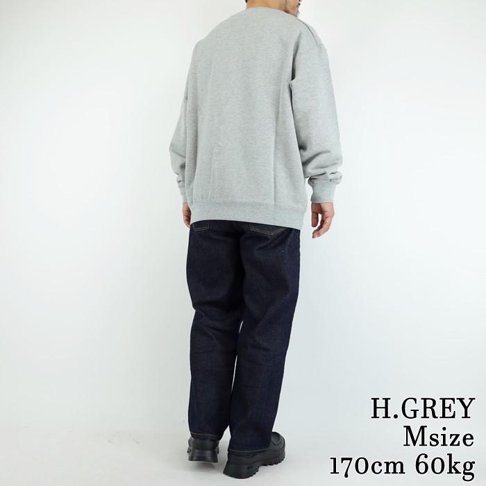 Knuu ヘビークルーネックスウェットシャツ ヌー Heavy Crewneck Sweatshirt : DISCOVERY - 通販 ...