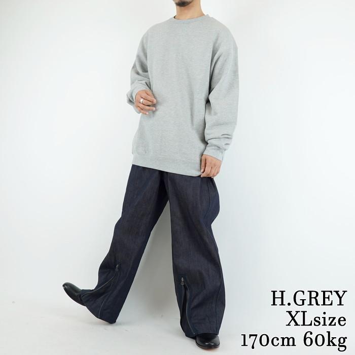 Knuu ヘビークルーネックスウェットシャツ ヌー Heavy Crewneck Sweatshirt : DISCOVERY - 通販 ...