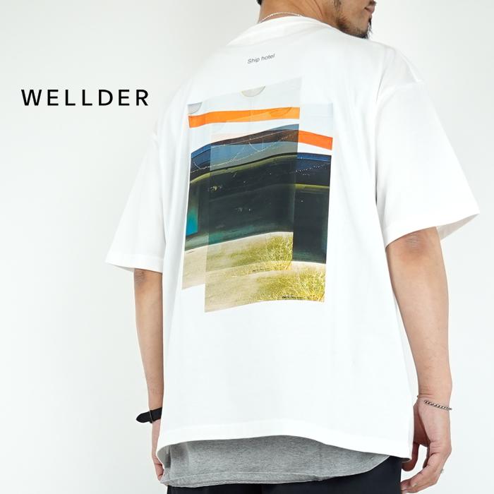 WELLDER ウェルダー バックプリントTシャツ Crew Neck T-shirt"Shunsuke Kondo" : DISCOVERY - 通販 - Yahoo!ショッピング