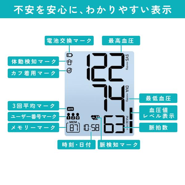 ドリテック 血圧計 上腕式 ハードカフ 公式 BM-215 医療機器認証 日本メーカー 上腕式血圧計 簡単 大画面 敬老の日 プレゼント 有料ラッピング可 : dish(ディッシュ) - 通販 ...
